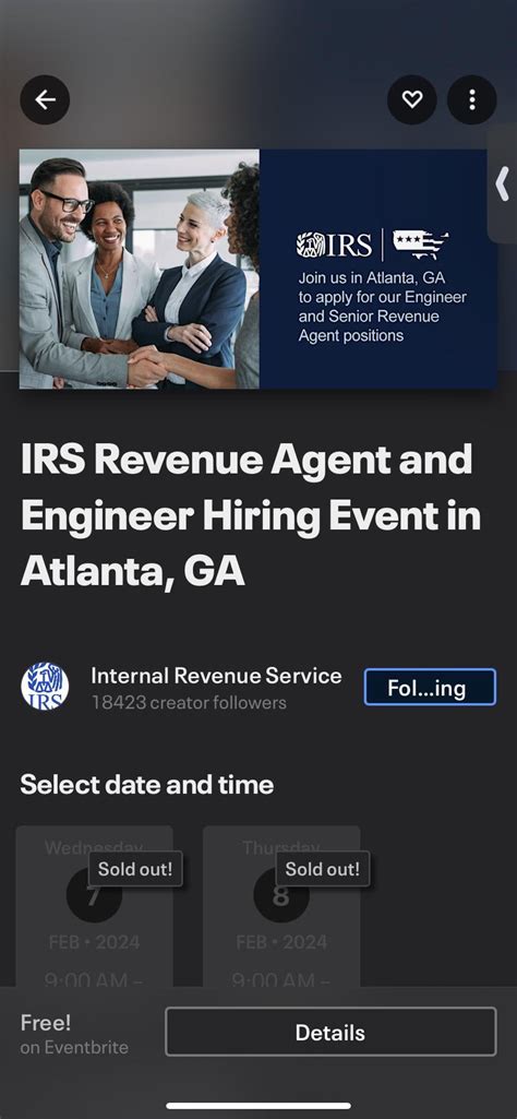 Atlanta Irs Hiring Event R Usajobs