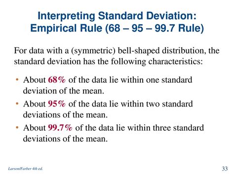 Section 24 Measures Of Variation Larsonfarber 4th Ed Ppt Download