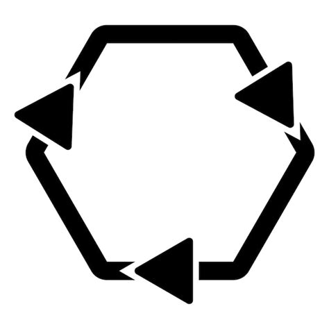 Premium Vector Recycle Icon Vector