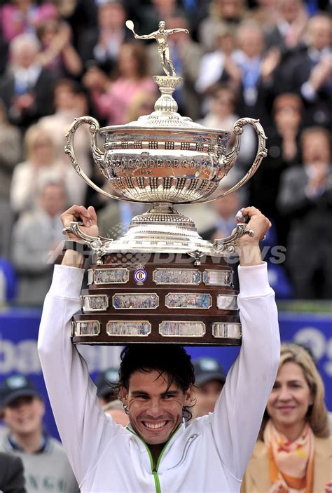 ナダル、6度目の優勝飾る バルセロナオープン 写真5枚 国際ニュース：afpbb News