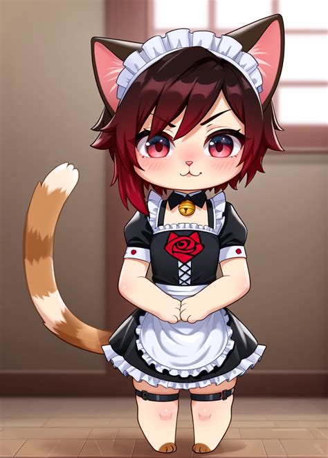 Ruby Rose Chibi Neko 13 By Vrivaris On Deviantart