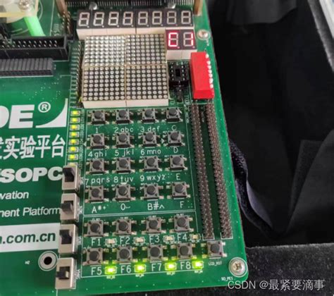 华农fpga实验实验五 十六进制7段数码管驱动电路的设计fpga完成decl7s Csdn博客
