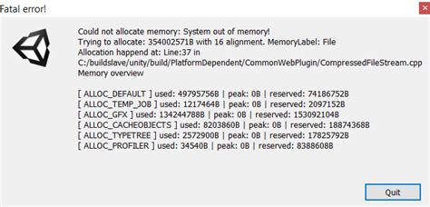 [solved] out of memory when downloading assetbundles unity engine unity discussions