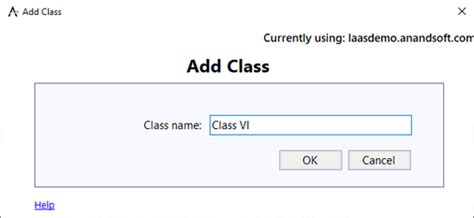 Laas Author Engine Class Options