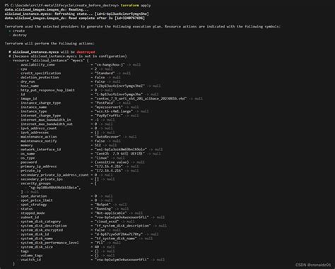 Iac基础设施即代码：terraform 进行 Lifecycle 生命周期管理terraform Lifecycle Csdn博客