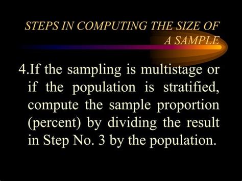 Sampling Exercise Ppt