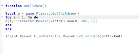 How Do I Make This Script That Only Teleports 1 Player Scripting Support Developer Forum