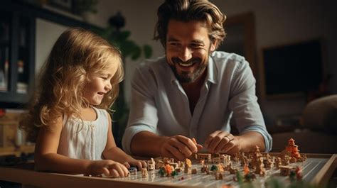 Premium Photo Father Spending Time With His Daughter
