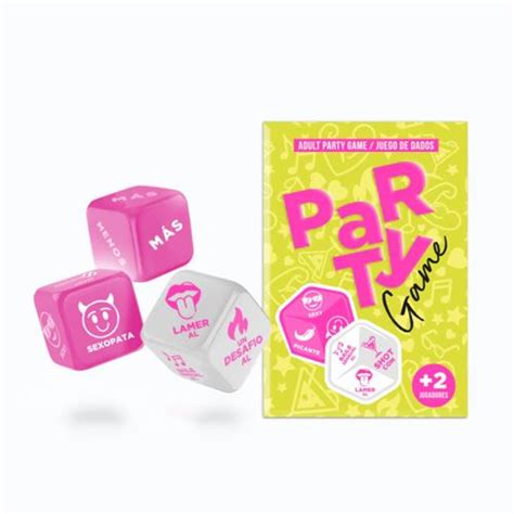PARTY GAME JUEGO DE DADOS Sexitive Diversion Erotica Juegos Eroticos Sex Shop Mayorista