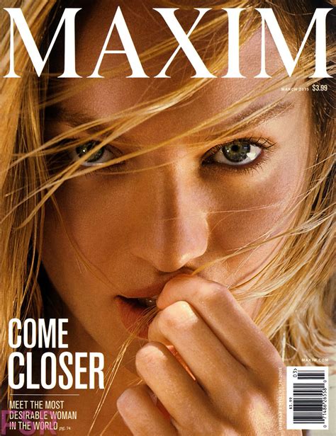 Candice Swanepoel Maxim Magazine March 2015 Cover • Celebmafia