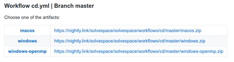 Edge GitHub Releases Are Not Useful Issue Solvespace Solvespace GitHub
