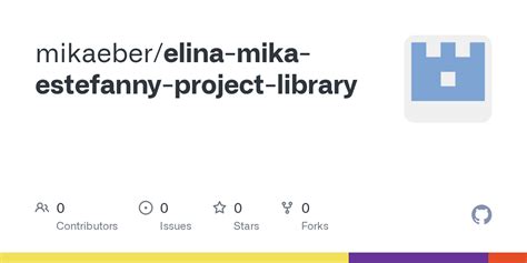 Github Mikaebermika Project Library