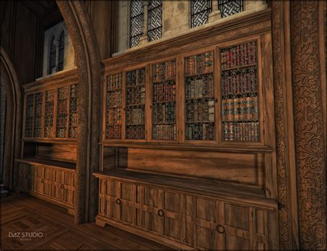 the library daz 3d