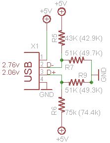 Charger Why Are These USB Data Lines Conned To Pull Up Resistors Electrical Engineering