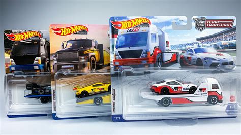 Unboxing Hot Wheels 2021 Team Transport Mix N Toyota Gr Supra Youtube