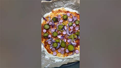 Быстрая пицца 🍕🍕🍕 Справится даже ребенок Рецепт в комментариях Youtube