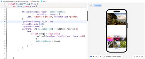 Creating An Inline Photo Pickers In Ios Apps With Swiftui