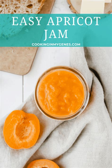 Easy Apricot Jam Cooking In My Genes