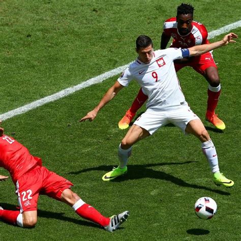 Robert Lewandowski Needs Referee Protection Poland Coach Nawalka Robert Lewandowski