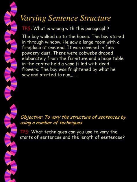varying sentences pdf