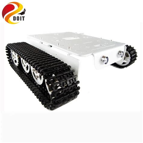 T200 RC Robot Tank Chassis Metal Frame Crawler Tracked Caterpillar