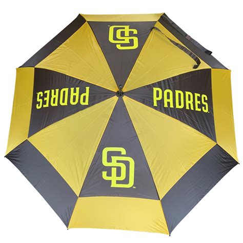 Team Golf San Diego Padres Golf Umbrella Black Square Golf