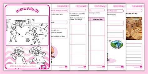 Stem In Daily Life Concept Book