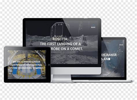 Responsive Web Design Corporate Presentation Gadget Electronics Png Pngegg