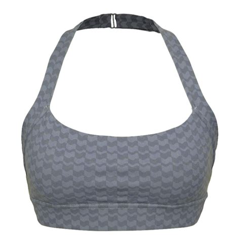 Hallie Halter Neck Sports Bra Cross Over Sports Bra Salt And Ripple