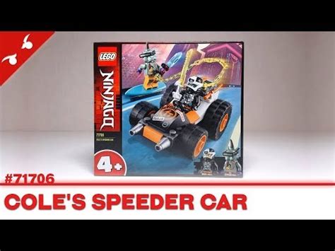 Construction Lego Ninjago Cole S Speeder Car Fr Youtube