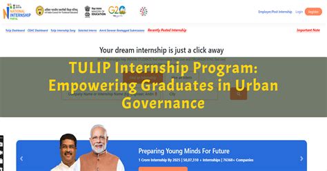 Tulip Internship Program Empowering Graduates In Urban Governance