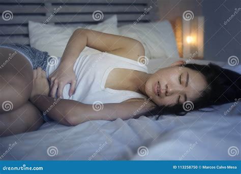801 Beautiful Girl Lying Her Stomach Bed Photos Free And Royalty Free