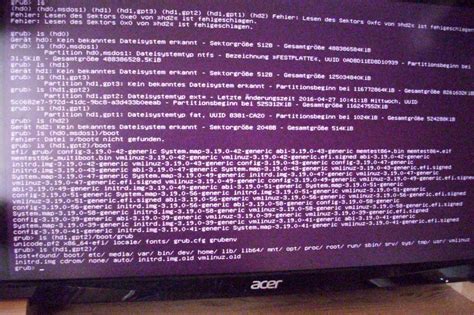 Grub Ubuntu Fails To Boot After Update Ask Ubuntu