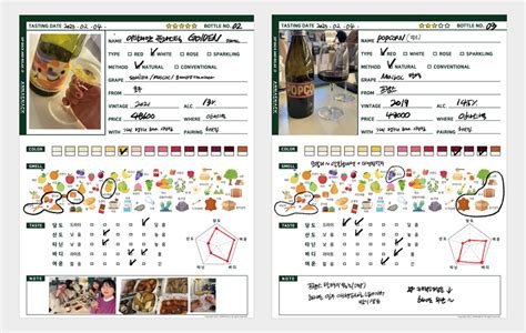 와인테이스팅노트 안나스낵