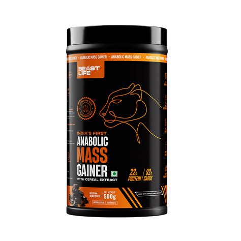 Anabolic Mass Gainer With Ultrasorb Tech No Maltodextrin 500g