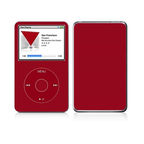 Apple Ipod Classic Red Skinwraps Australia