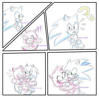Comic Sonamy By Thefunnyfoxsimp On Deviantart