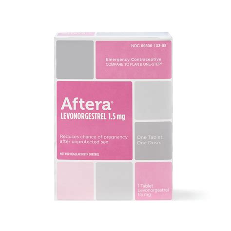 Aftera Pill Levonorgestrel Tablet