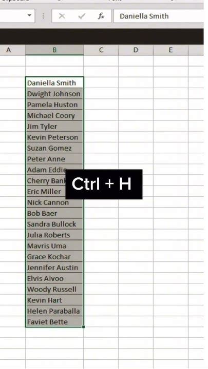 remove last names excel exceltips youtuber youtubeshorts youtube