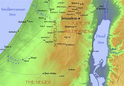 Map Of Jerusalem