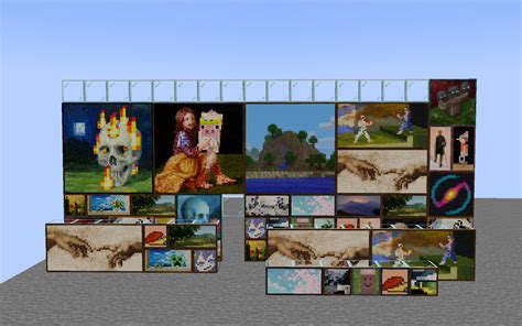 Minecraft Paintings Texture Pack