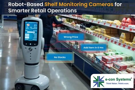 Robot Based Shelf Monitoring Cameras For Retail Operation Efficiency Edge Ai And Vision Alliance