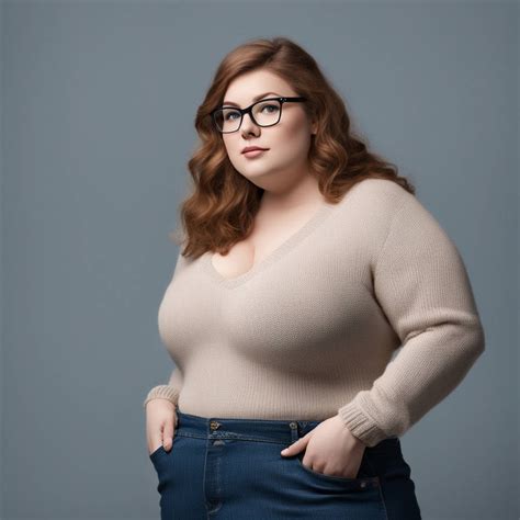 Busty Innocent Nerdy Chubby Girl In Glasses And A By Blago69 On Deviantart