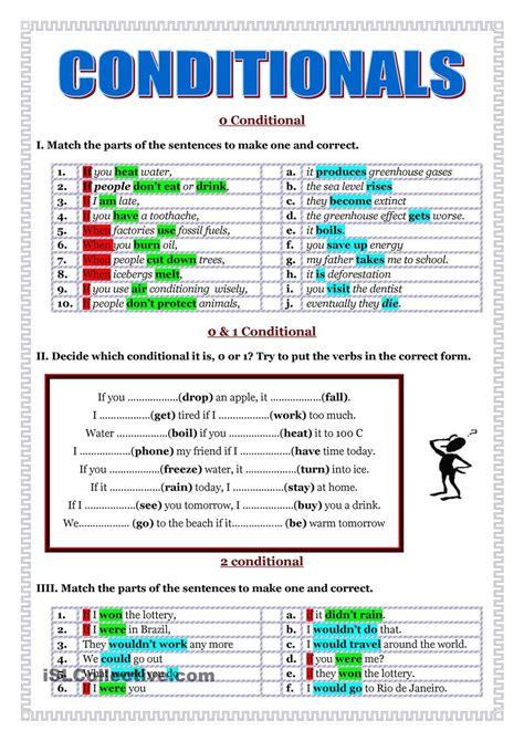 practice worksheet conditional statements