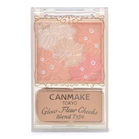 Canmakeida Petal Five Color Blush B01 Soft Coral Uneven Skin