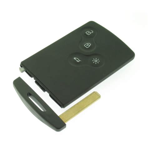 Key Fob Case Repair Kit Renault Captur Etc 4 Button Ren112