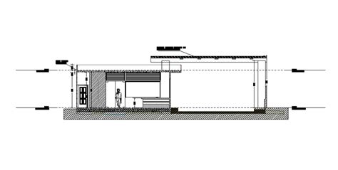 One Level Office Building Constructive Sectional Details Dwg File Cadbull