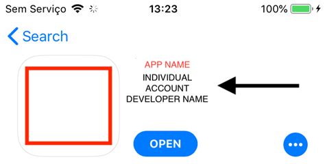 Ios Appstoreconnect Company Individual Developer Name Instead Of App Description Stack Overflow