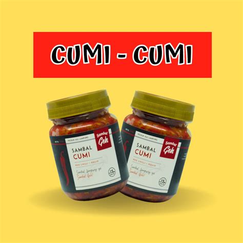 Jual Sambalgeh 2 Varian Sambal Cumi Sambal Teri Sambal Bawang Shopee Indonesia