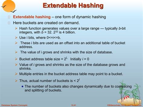 Indexing And Hashingppt Databases Computer Software And Applications